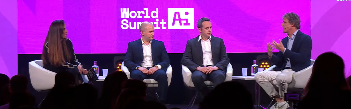 Tjerrie Smit at the World Summit AI in Amsterdam | NN Group